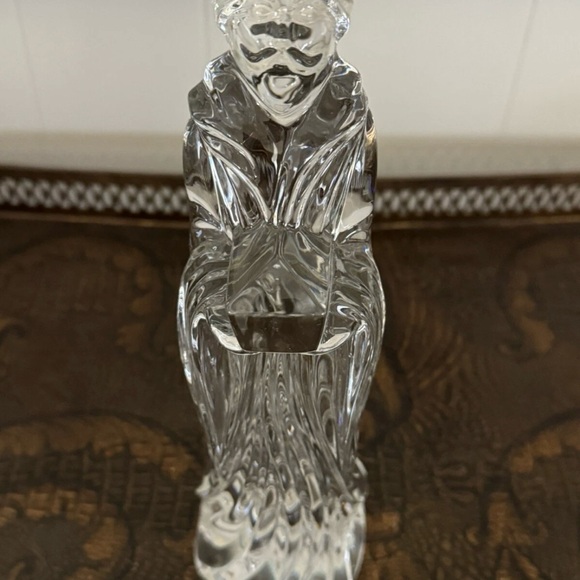 Lenox | Holiday | Lenox Solid Crystal Nativity Figurinebalthazar 95 In ...